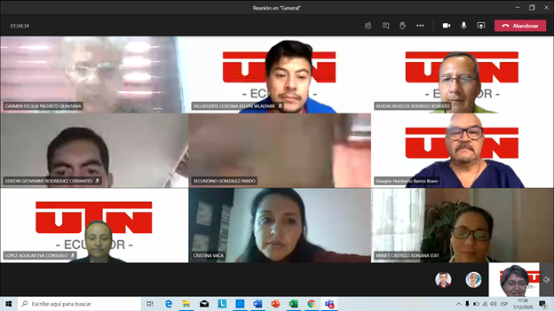 REUNIONES DE TRABAJO DOCENTES Y ESTUDIANTES