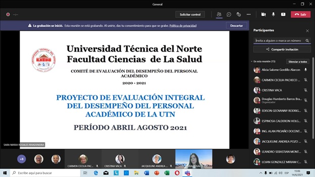 PROCESO DE EVALUACIÓN DEL DESEMPEÑO DOCENTE UTN
